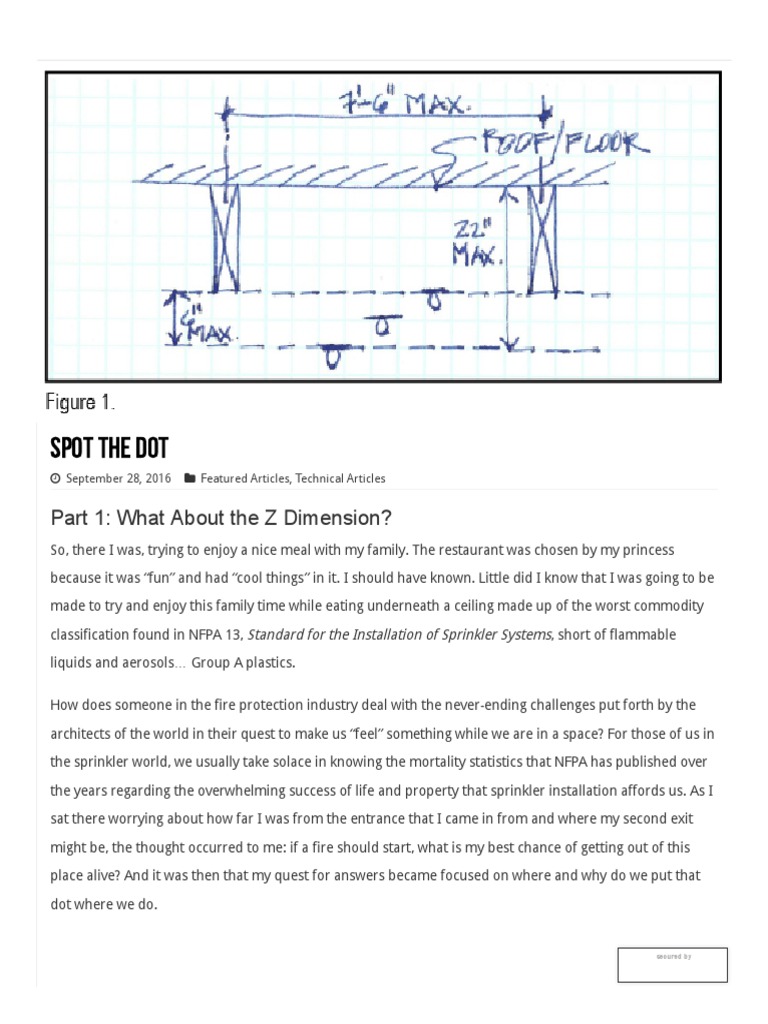 Sprinkler Obstructions | PDF | Fire Sprinkler System | Truss