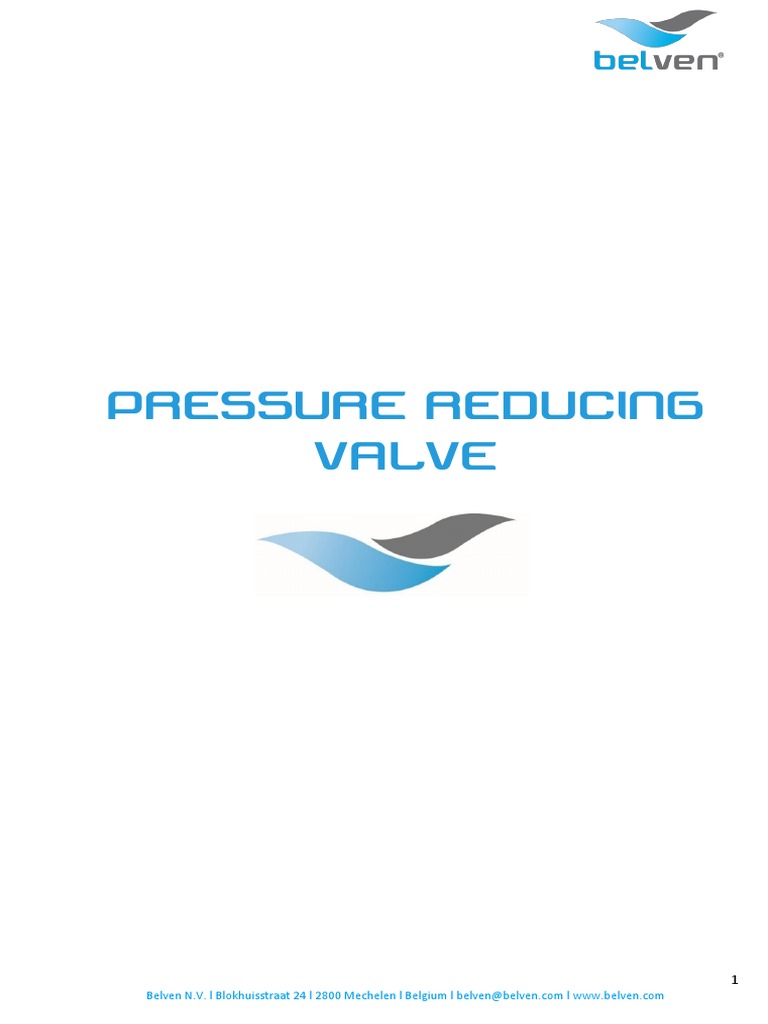 Bv421 Pressure Reducing Valve | PDF | Valve | Mechanical Engineering