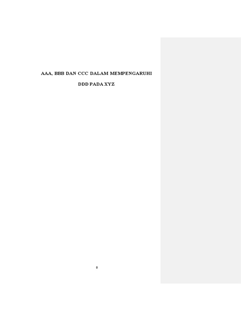 Template Sempro | PDF