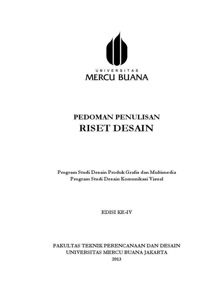 Adoc - Pub - Riset Desain Pengajuan Judul Ta Tugas Akhir | PDF | Karier & Perkembangan