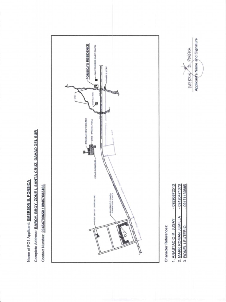 Sketch of Residence | PDF