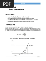 Wegstein Method of Solving Equations | PDF | Complex Number | Polynomial