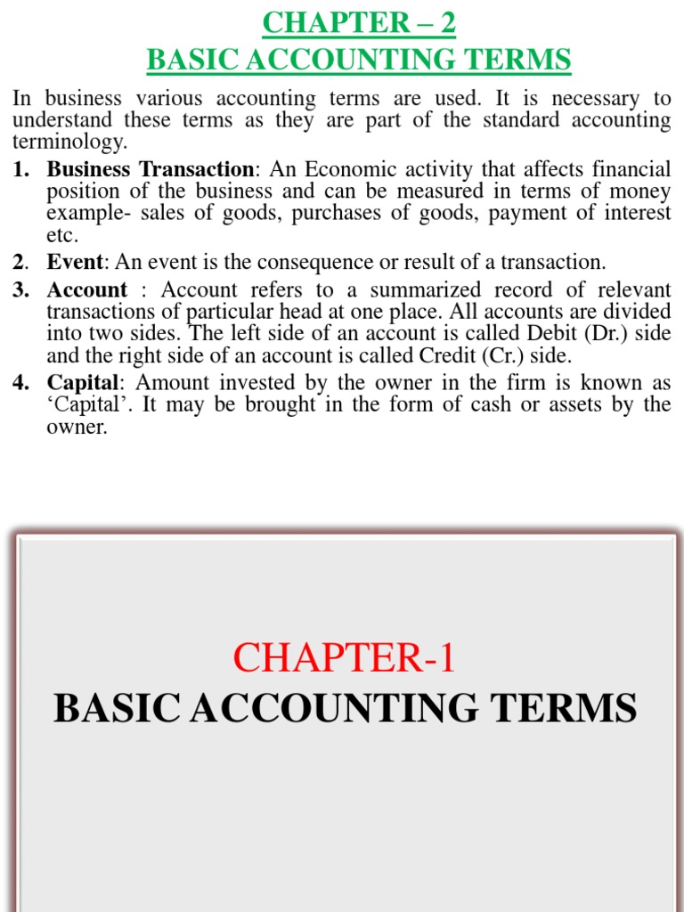 1, Class Xi, Subject - Accountancy, Chapter - 1 | PDF | Expense | Discounts And Allowances