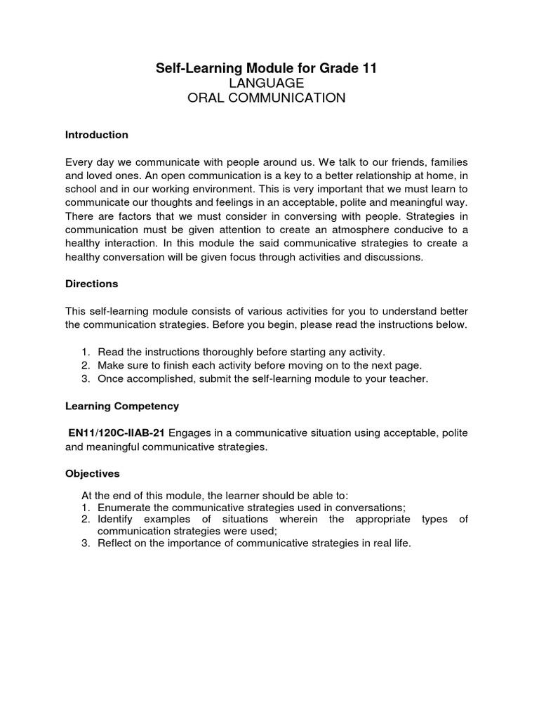 Oral Comunication EN11120C IIab 21ofelia Franco Final | PDF | Cognitive ...
