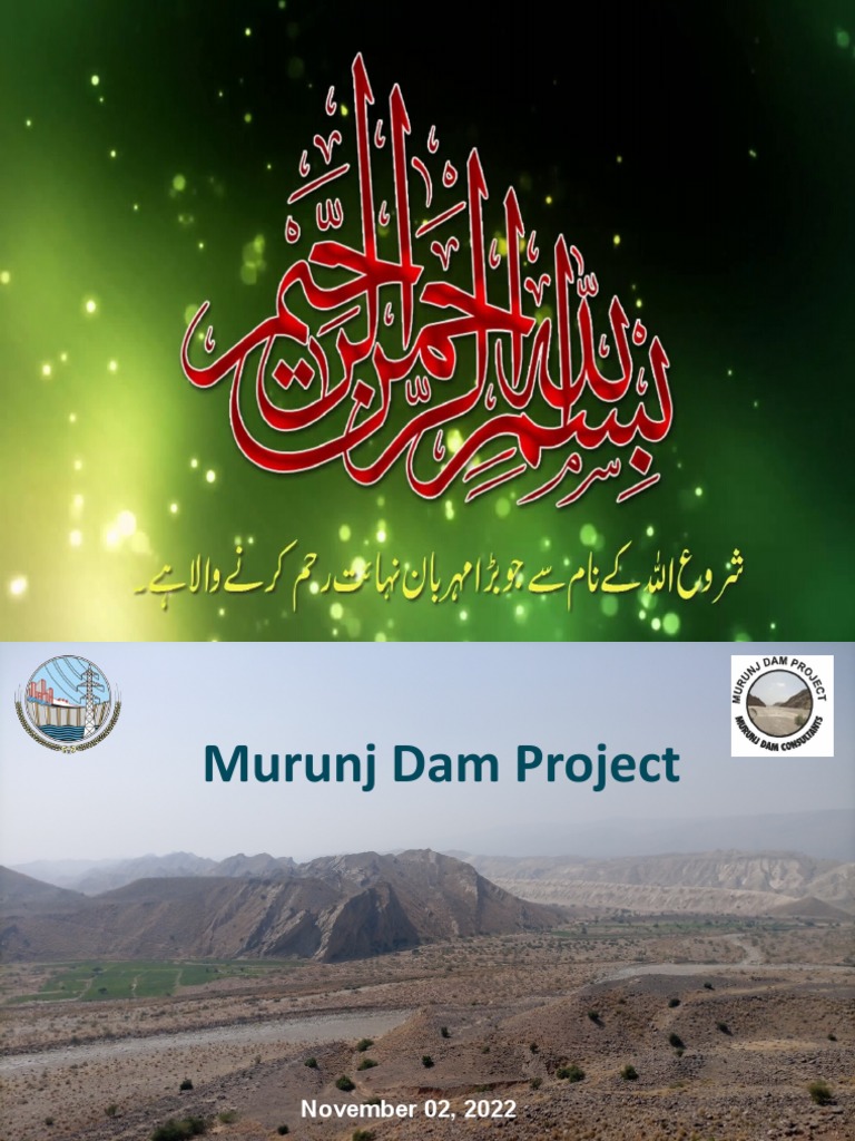 Murunj Dam Project Overview | PDF | Spillway | Dam