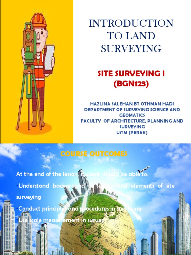 Introduction to Land Surveying Basics | PDF | Surveying | Topography