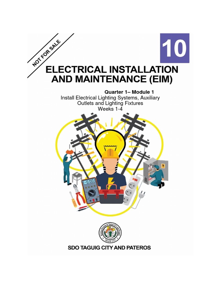 Lesson 1 Eim 10 | PDF | Electrical Wiring | Wire