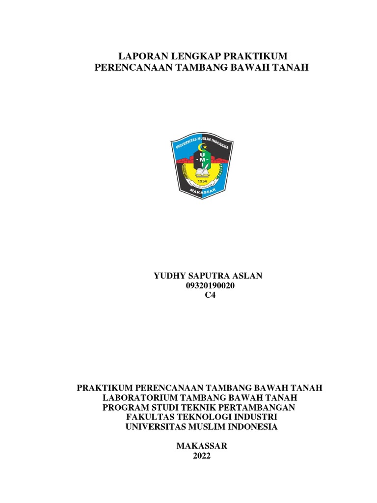 Laporan Lengkap Yudhy 0020 PTBT | PDF