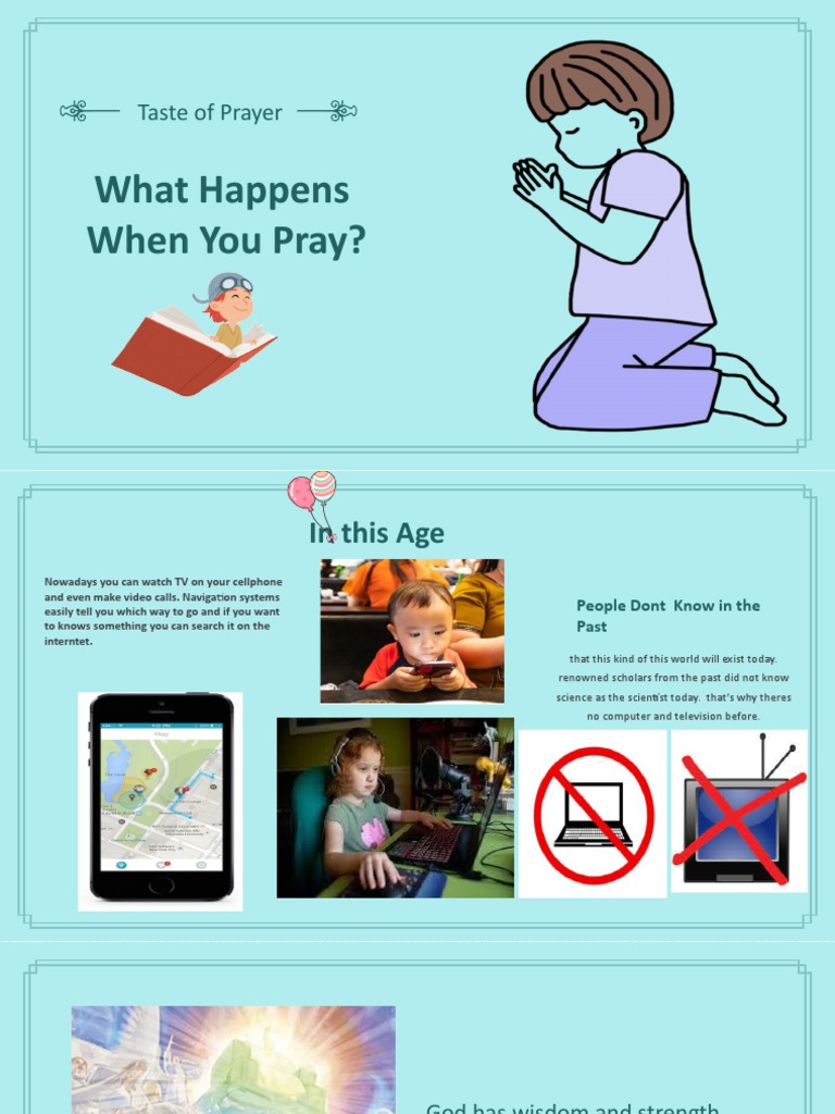 What Happens When We Pray | PDF | Prayer | Jesus