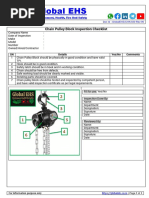 Boom Placer Safety Inspection Checklist | PDF | Equipment ...