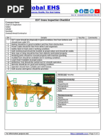 Inspection Checklist For Lifting Tools & Tackles | PDF | Manufactured ...