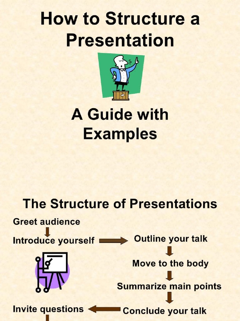 How To Structure A Presentation A Guide With Examples | PDF