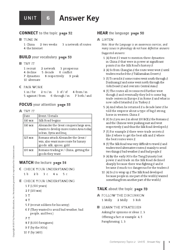 Cont TP LVL2 0808 U06 Ak | PDF | Silk Road | China
