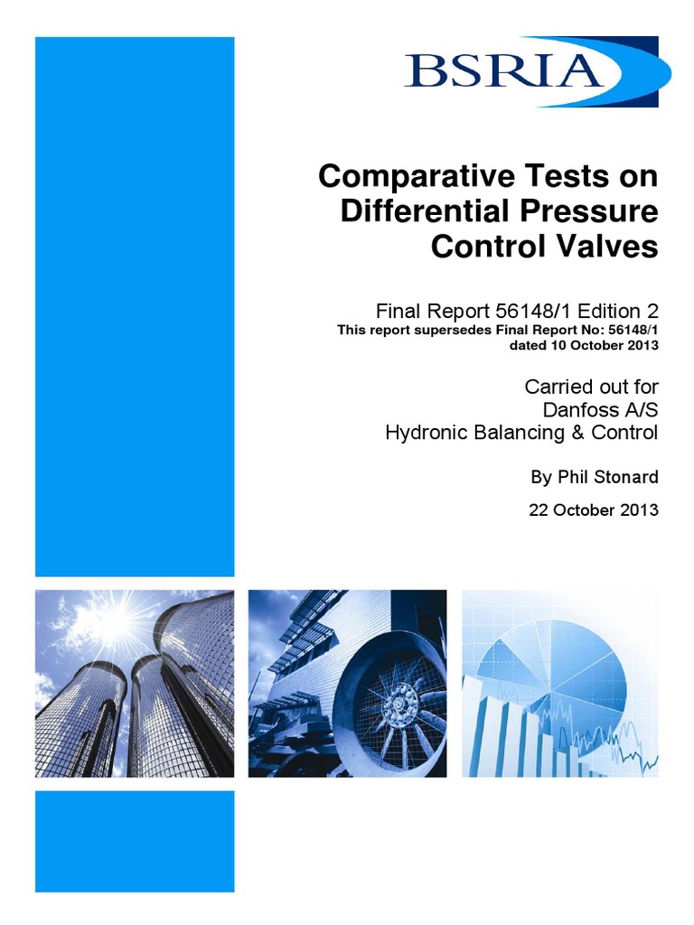 Certificate - BSRIA Report 56148 Edition 2 | PDF | Valve | Pressure ...