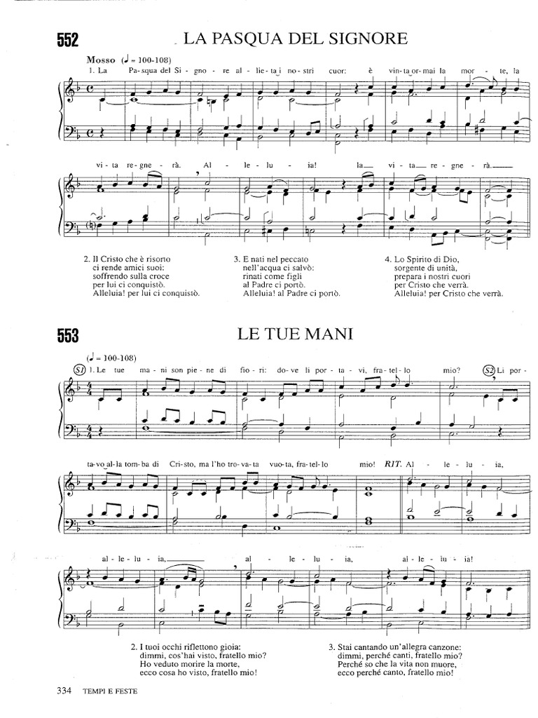 La Pasqua Del Signore | PDF