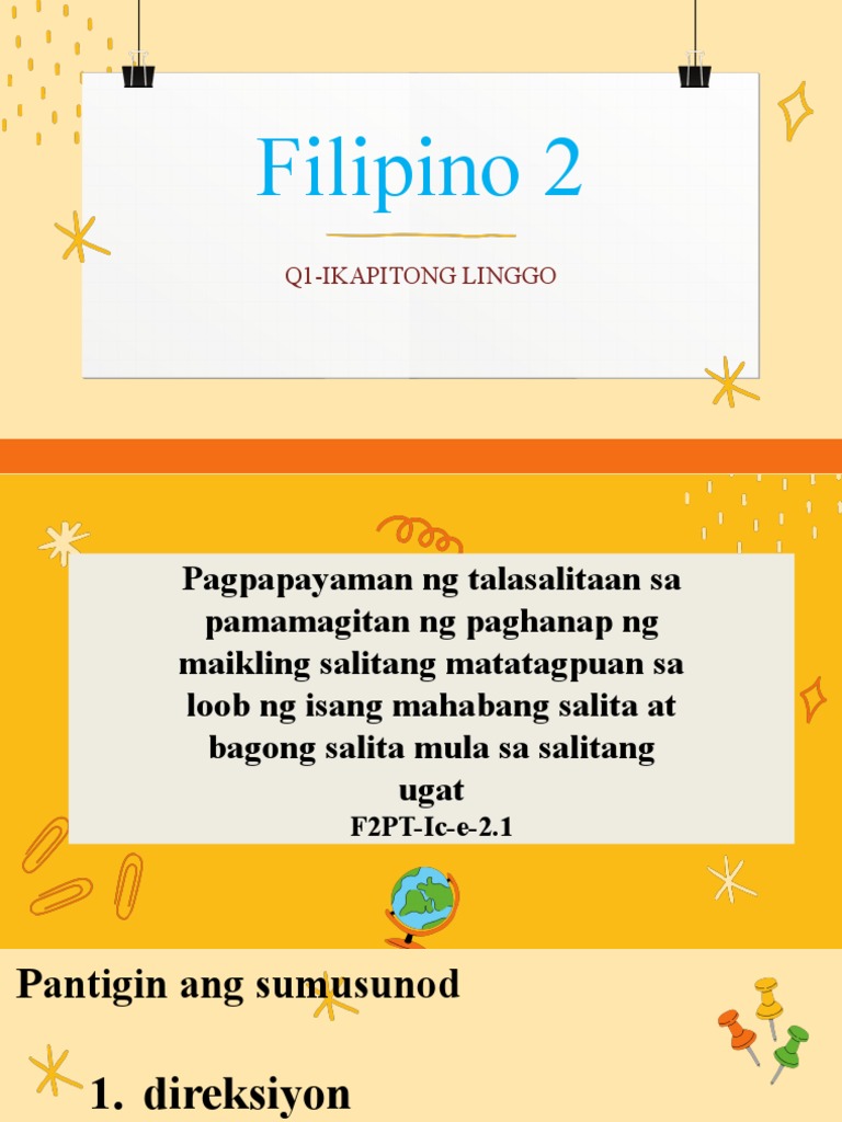 Filipino q1 Week 7 Day 4 | PDF