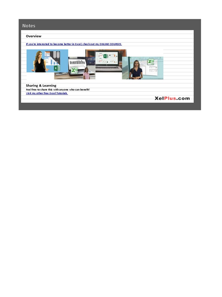 Step Charts Free Excel XelPlus ErrorBar | PDF