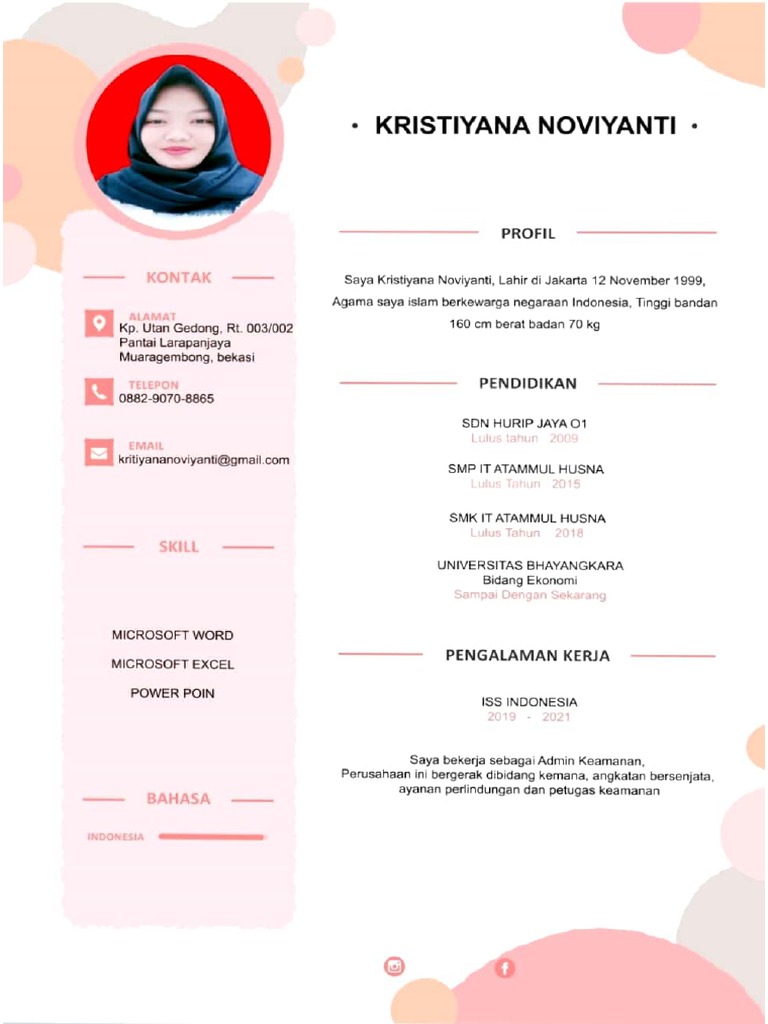 Salinan Dari CV Lamaran Saya | PDF Salinan Dari CV Lamaran Saya | PDF