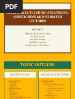 Lesson Plan in WH Questions | PDF | Question | Verb
