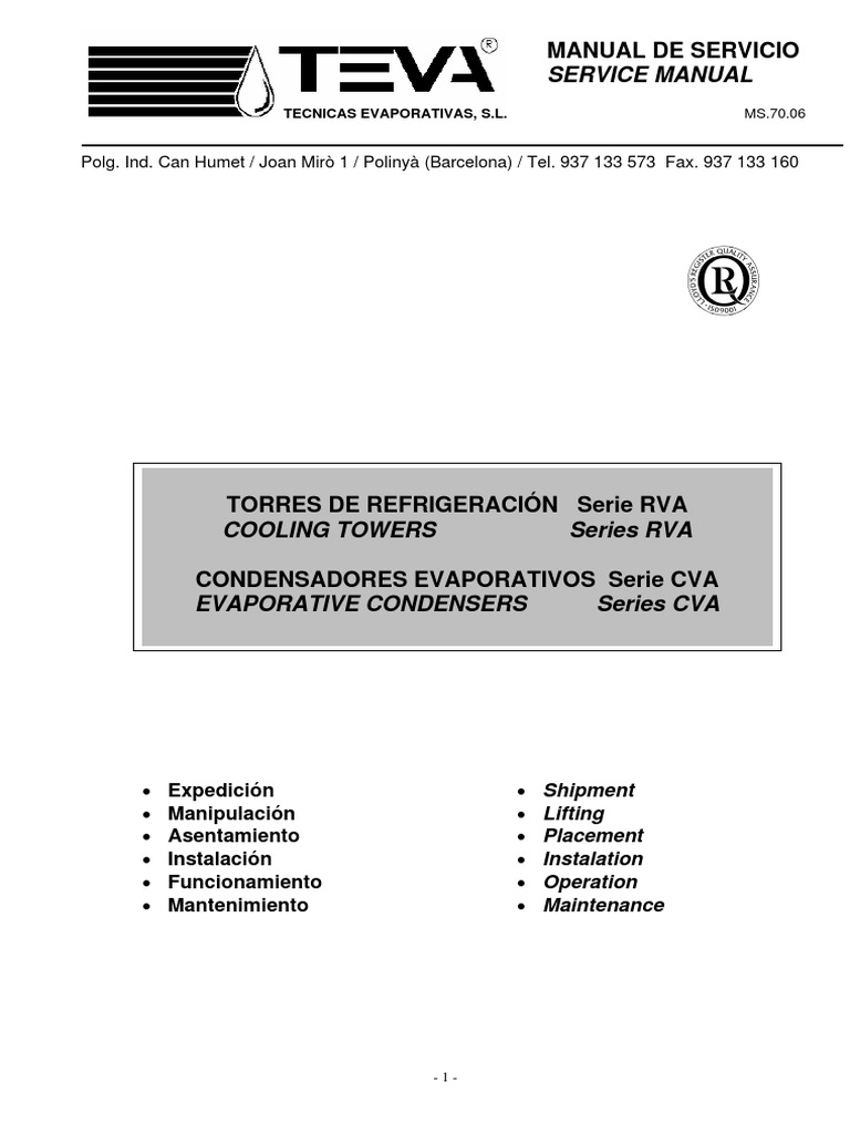 Rva Series | PDF | Física Aplicada e Interdisciplinaria | Ingeniería ...