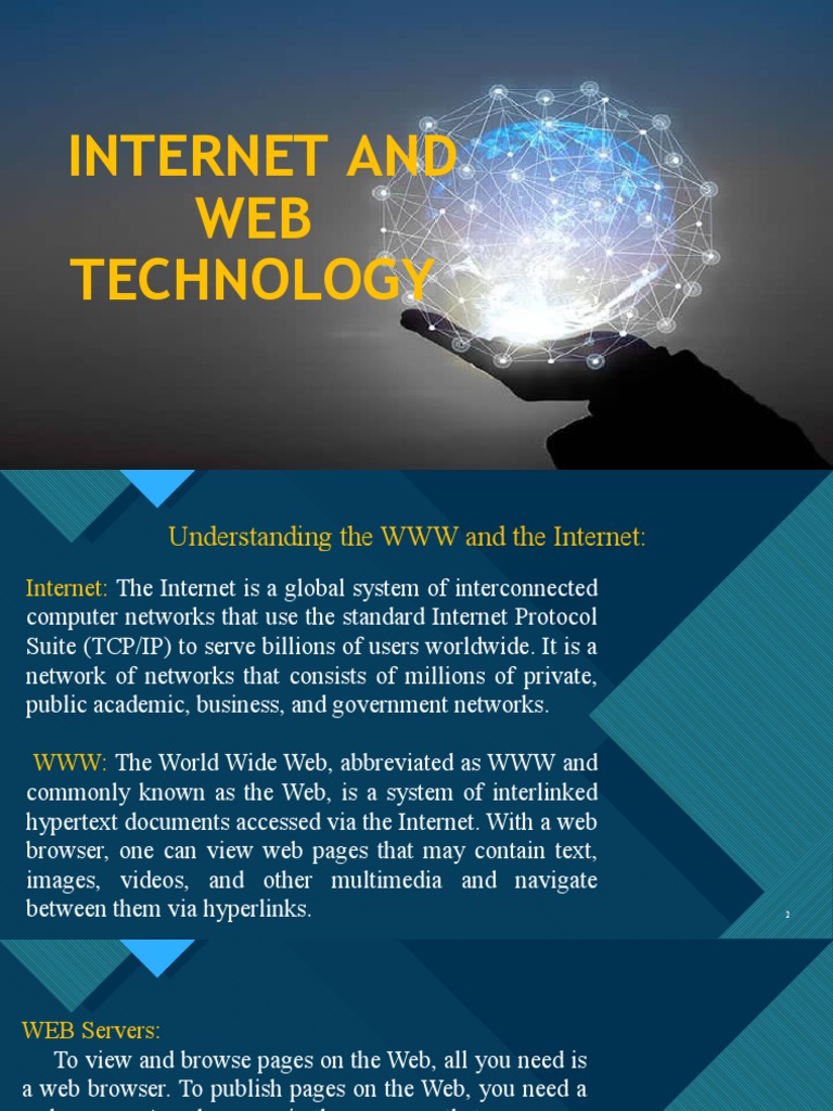 Internet and Technology | Download Free PDF | World Wide Web | Internet & Web