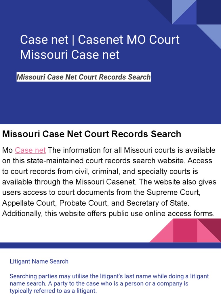 Case Net - Casenet MO - Court Missouri Case Net | Download Free PDF ... Case Net - Casenet MO - Court Missouri Case Net | Download Free PDF ...