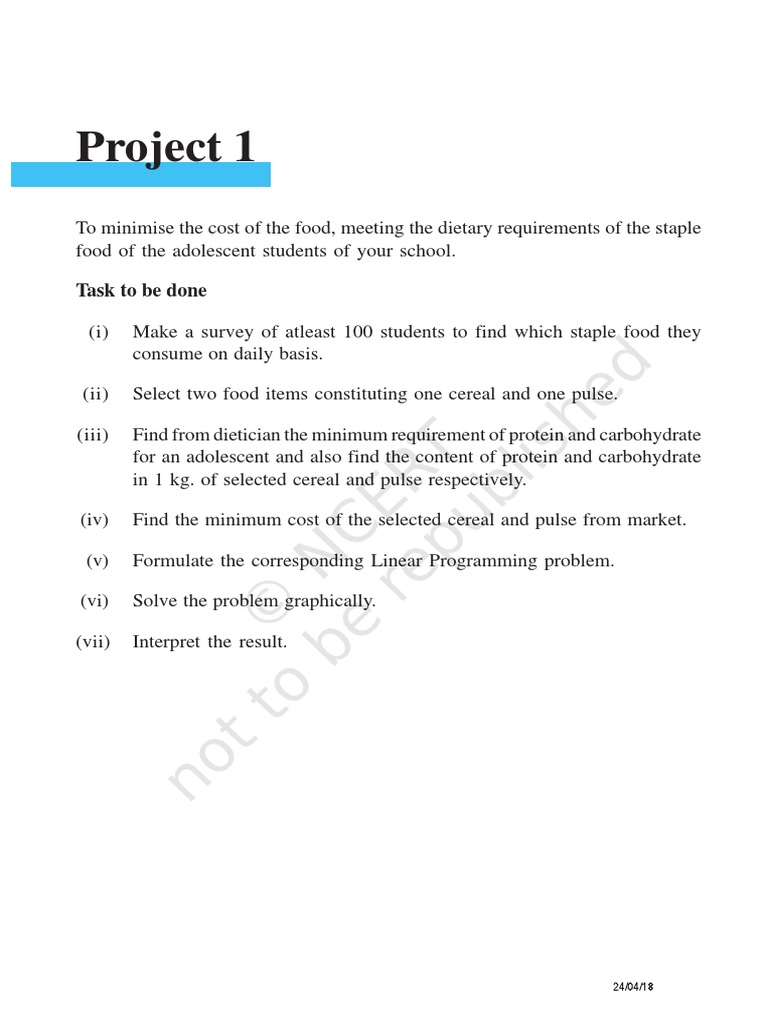 Projects 1 | PDF