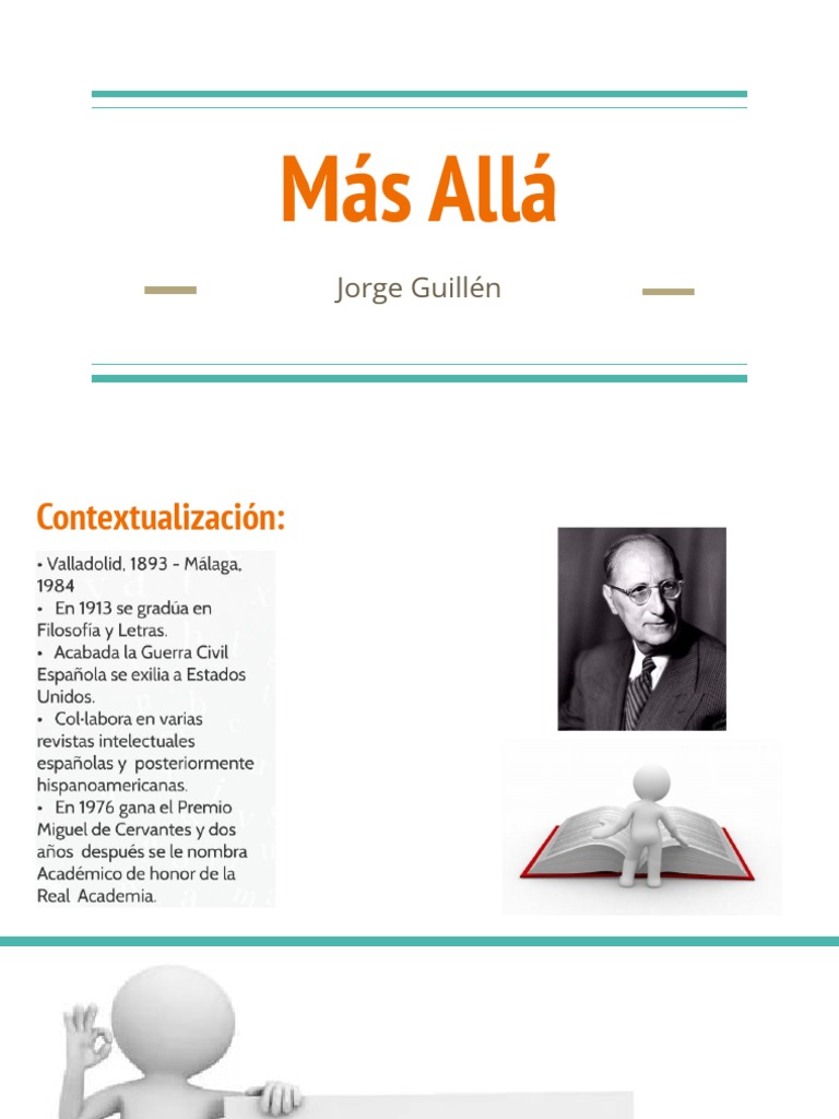 Análisis del poema "Más Allá" | PDF