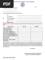 Epf Name Correction Form | PDF | Birth Certificate | Government Information