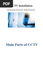 Method Statement For Installation of CCTV Camera Security System | PDF