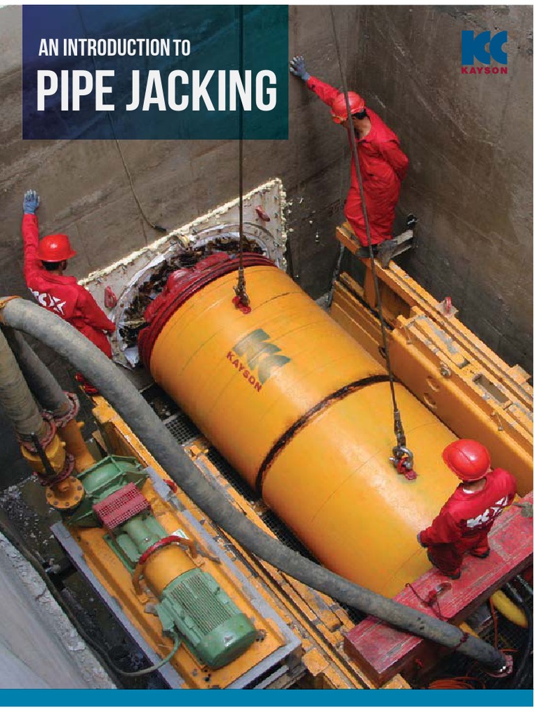 Pipe Jacking | PDF | Concrete | Tunnel