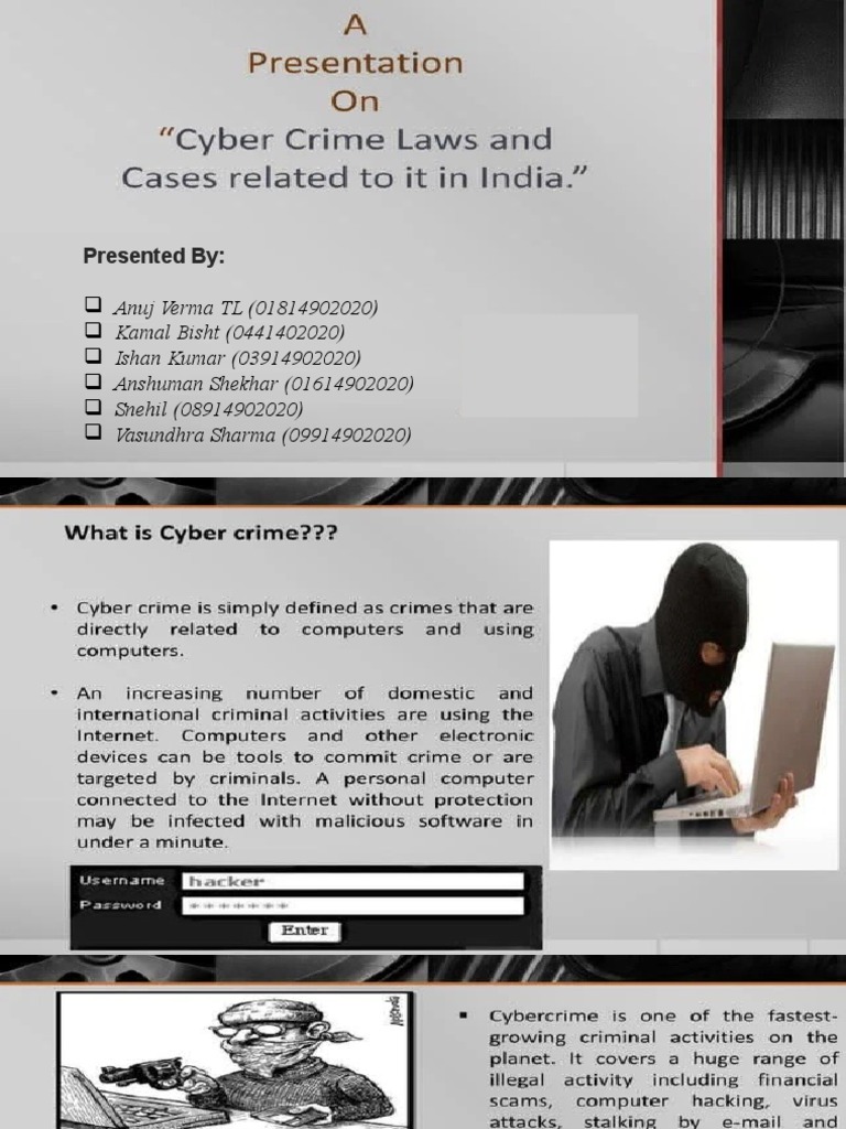 Presented by | PDF | Cybercrime | Cyberwarfare