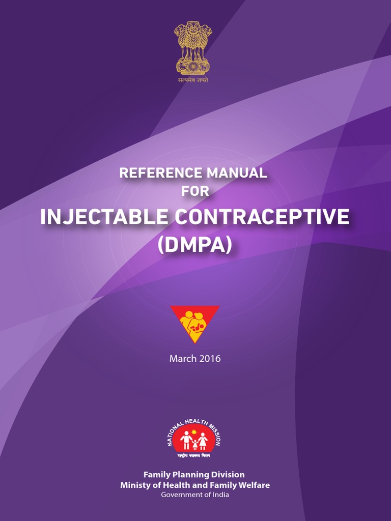 DMPA Injectable Contraceptive Manual | PDF