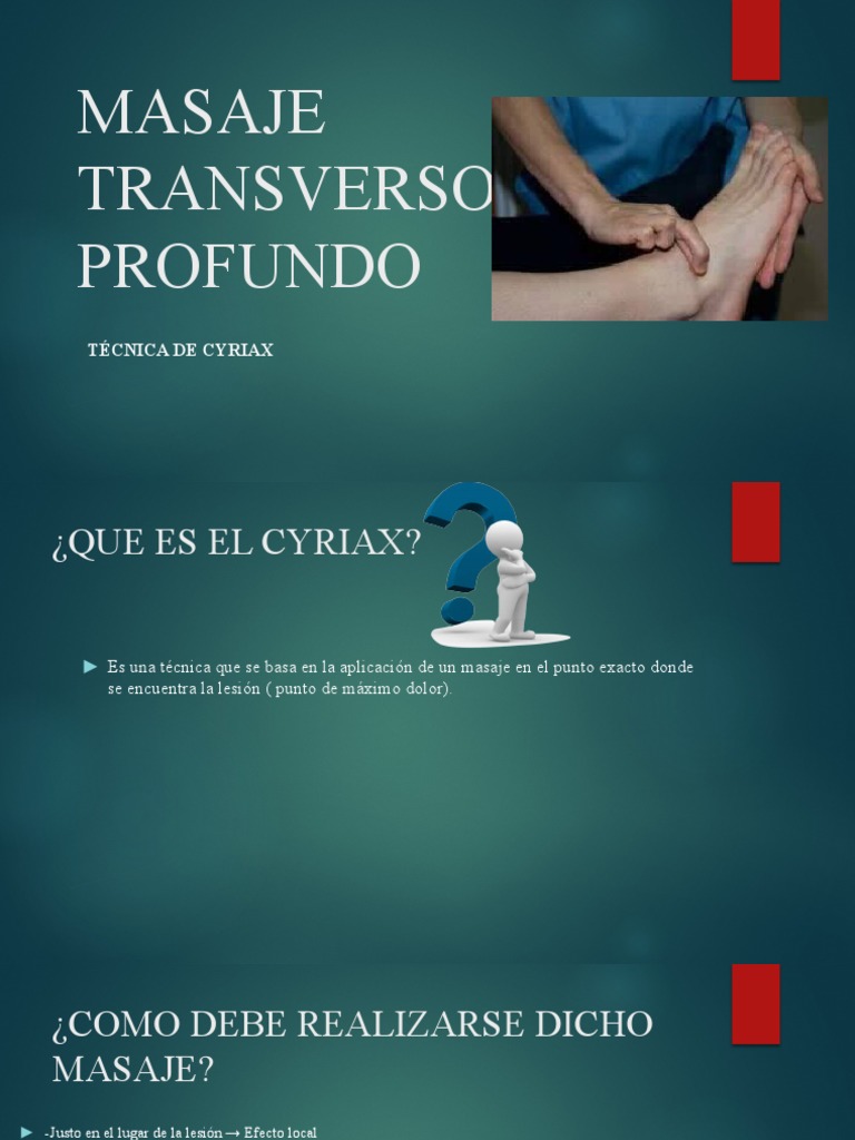 Power Prã¡Ctica 2 Cyriax | PDF | Masaje | Tendón