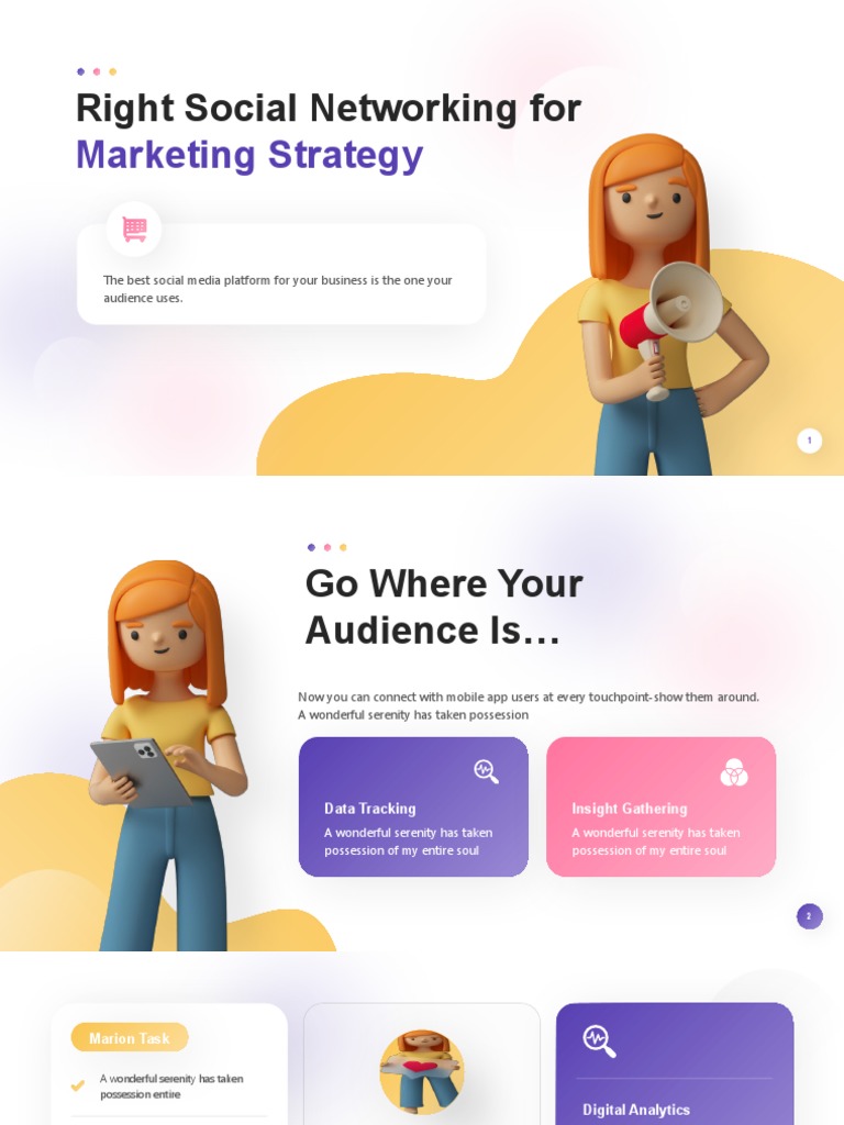 Marketing Campaign PowerPoint Template | PDF | Digital Marketing ...