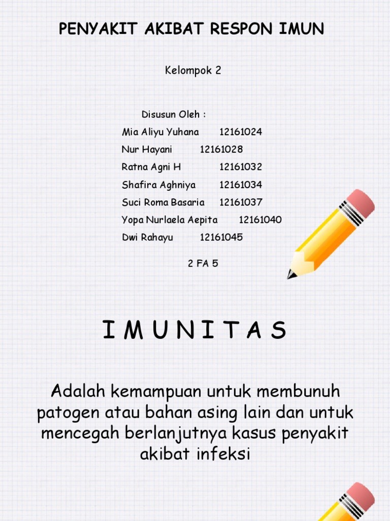 Kelompok 2 (Penyakit Akibat Respon Imun) | PDF