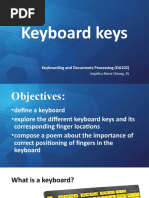 Parts of The Keyboard | PDF