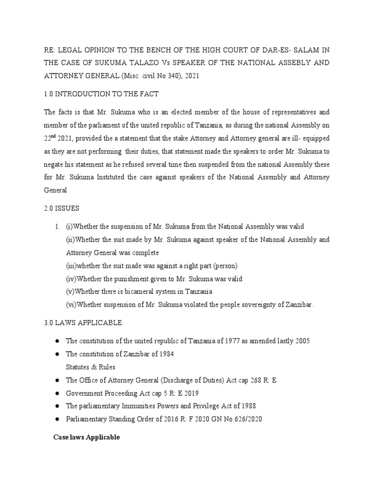 Legal Document | PDF | Lawsuit | Constitution