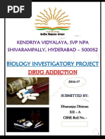 Investigatory Project On Drug Addiction Final | PDF | Substance ...