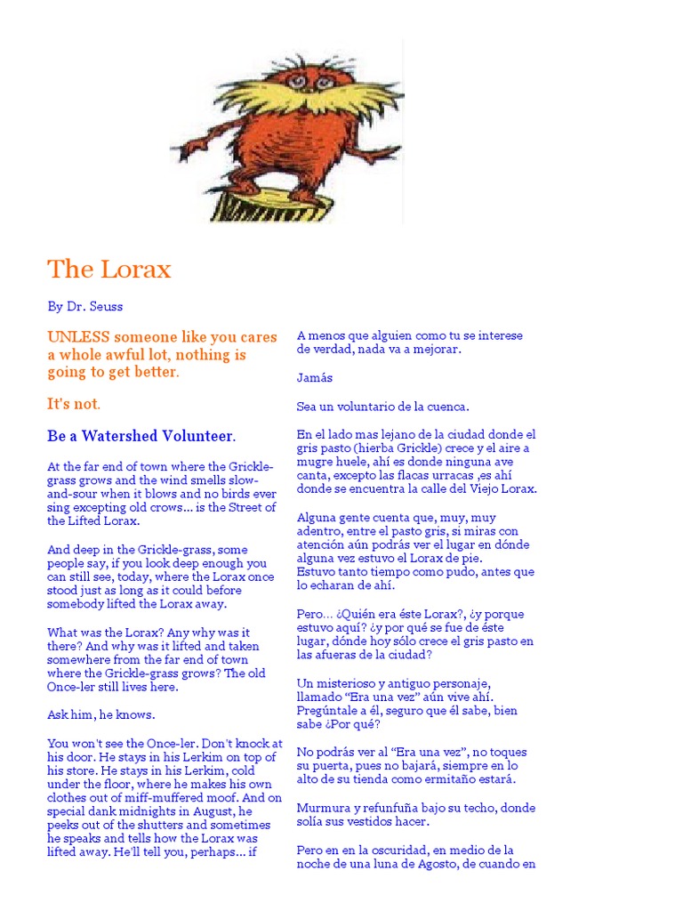 The Lorax | PDF