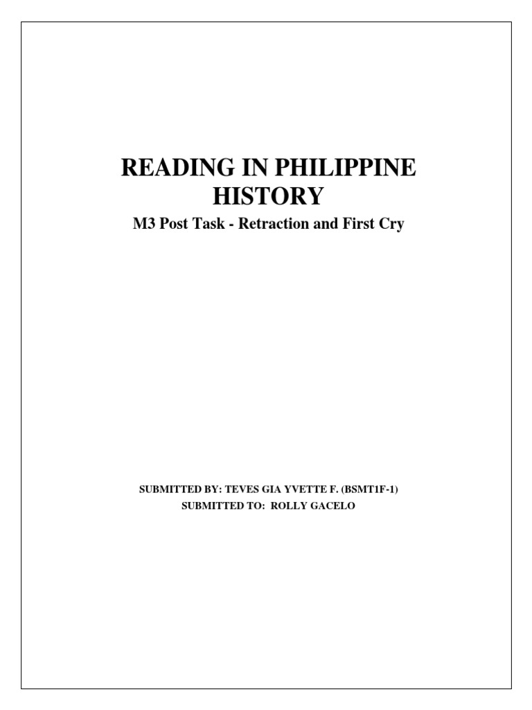 m3 Post Task Teves Bsmt1f 1 | PDF | Philippines