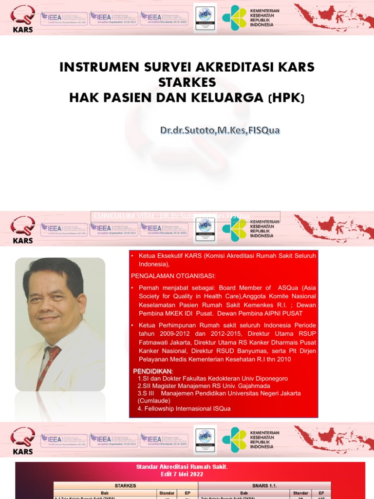 Instrumen Survei Kars HPK | PDF