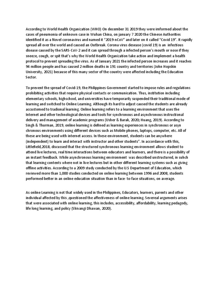 Chapter 2 RRL | PDF | Educational Technology | Learning