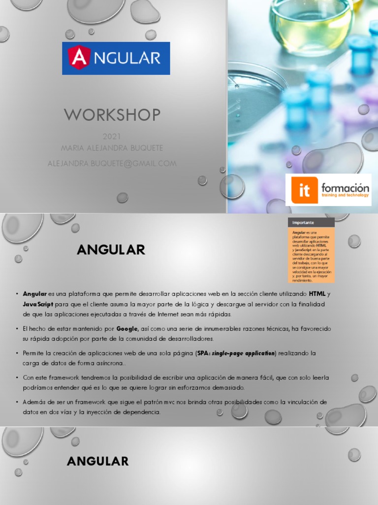 Angular Clase1 ConceptosGrales | PDF | J Query | Js angular