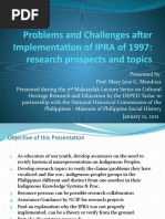 RA 8371 IPRA Law PDF | PDF | Indigenous Peoples | Ownership