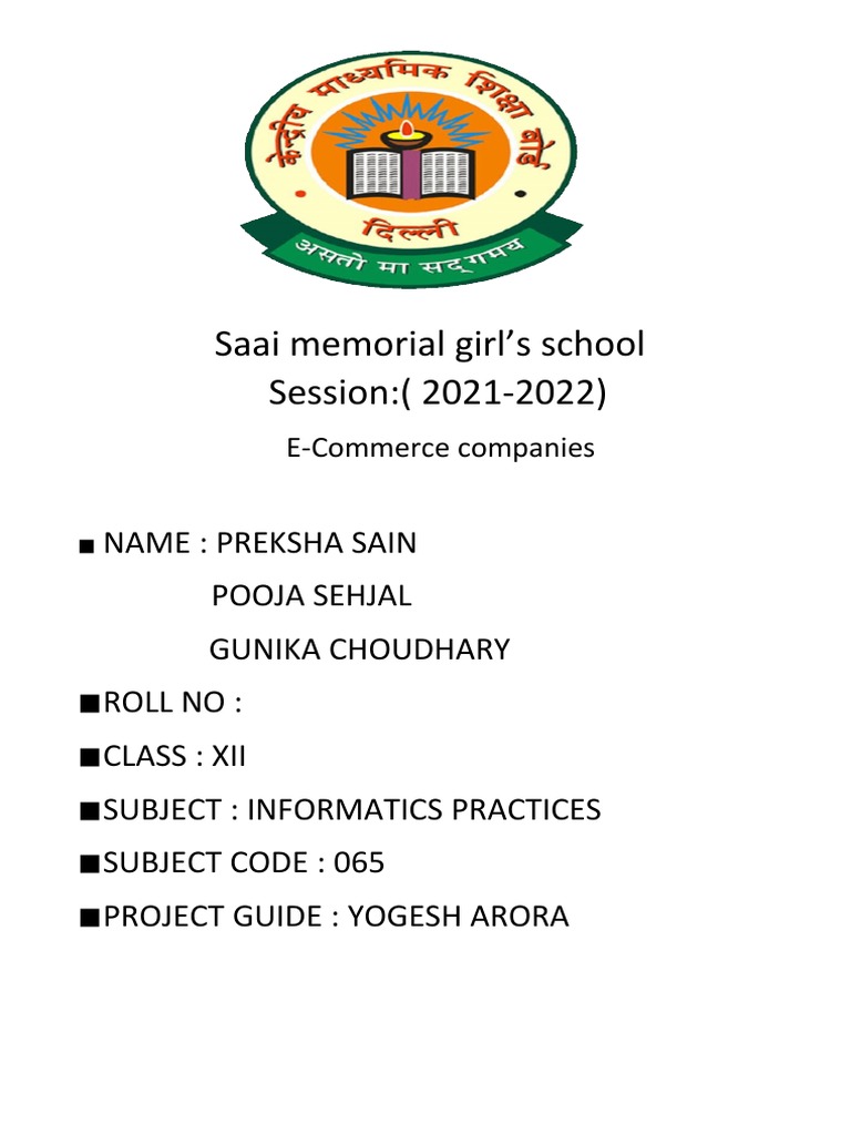 CSV Project File | PDF