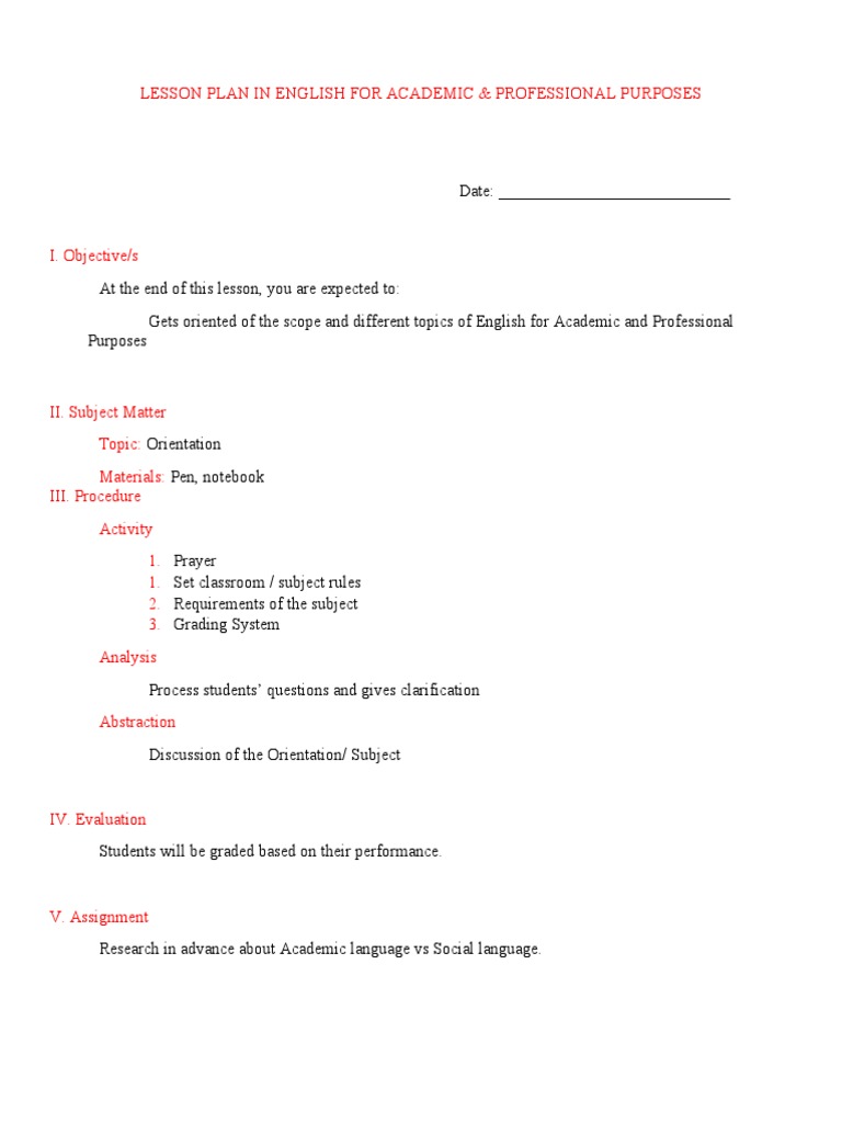 LP EAPP Orientation | PDF