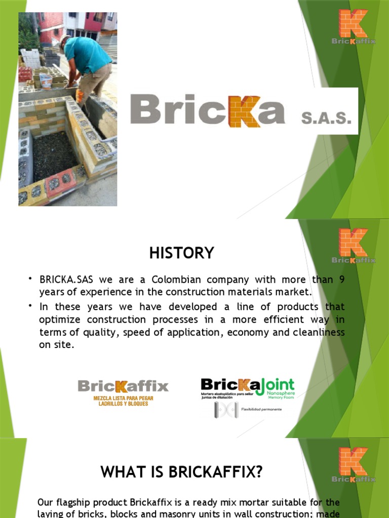 Brickaffix Nanotechnology-Enhanced Mortar: Product Overview, Benefits, Applications, and ...