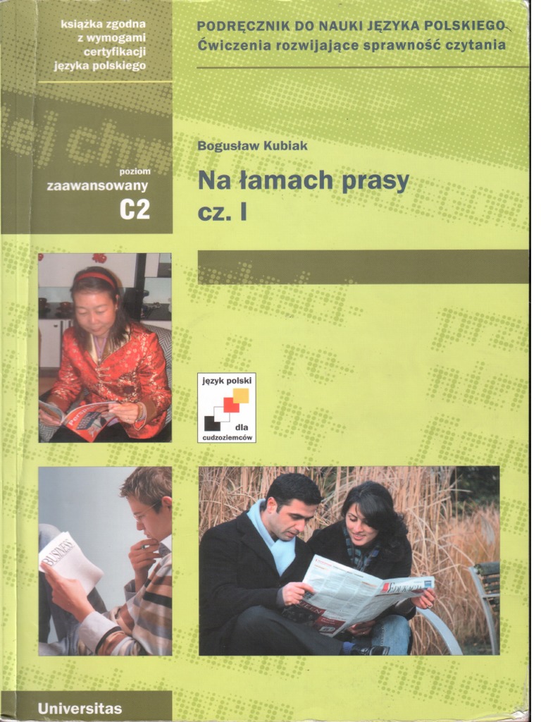 Kubiak Boguslaw Na Lamach Prasy Czesc I Podrecznik Do Nauki | PDF