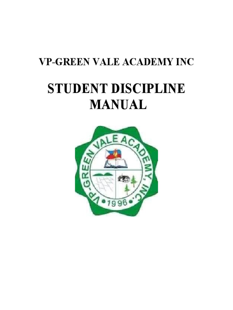 SHS Student Discipline Handbook | PDF | Crimes | Crime & Violence